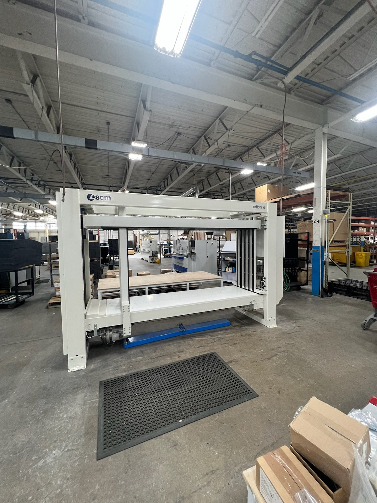 2019 SCM Action e Semi Automatic Case Clamp - Michigan - ibid-machinery