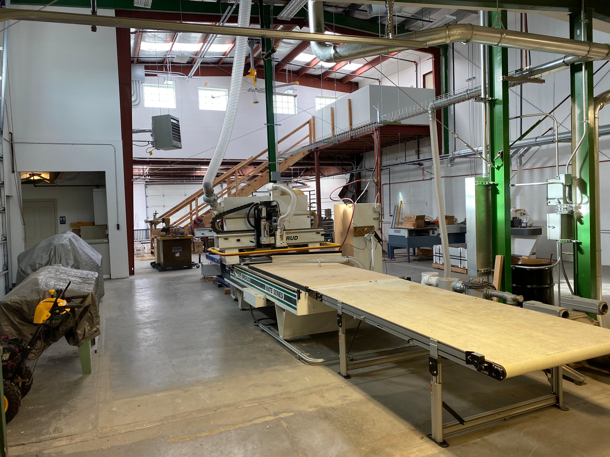 2007 CR Onsrud Mate Series 97M12D 4x8 CNC Router with Loading Unloadin - ibid-machinery