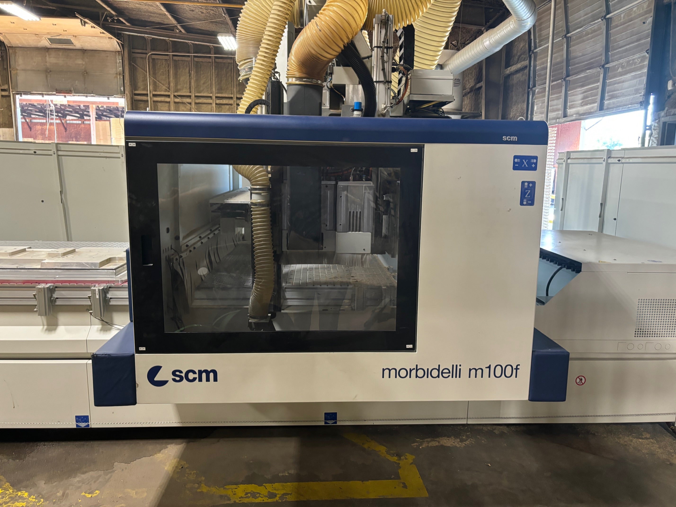 2019 SCM Morbidellli M100f 5 Axis 5x12 CNC Machining Center - Ohio ...
