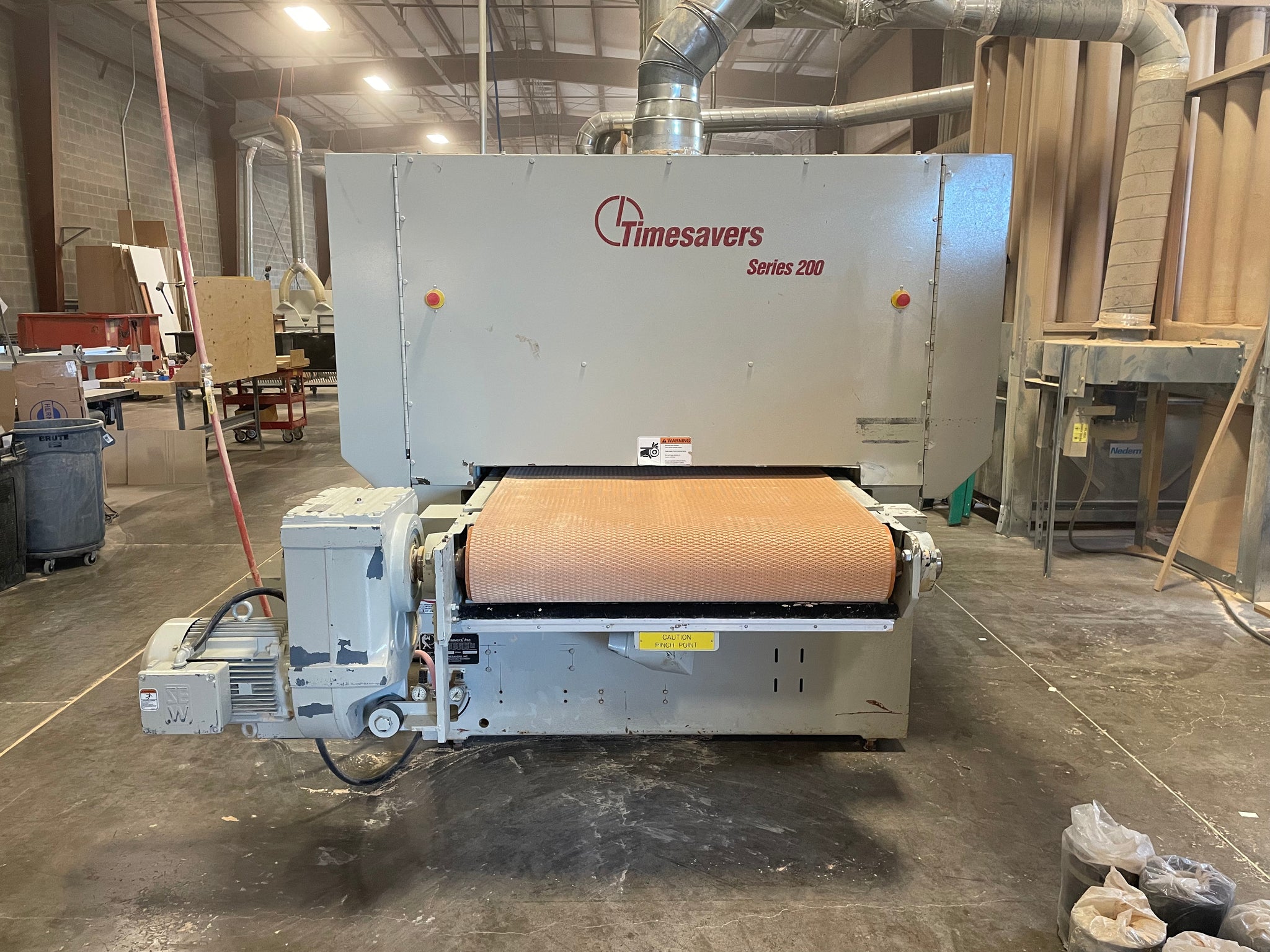 2000 Timesavers Series 200 Model 43-30 B Oscillating Denibbing Sander ...