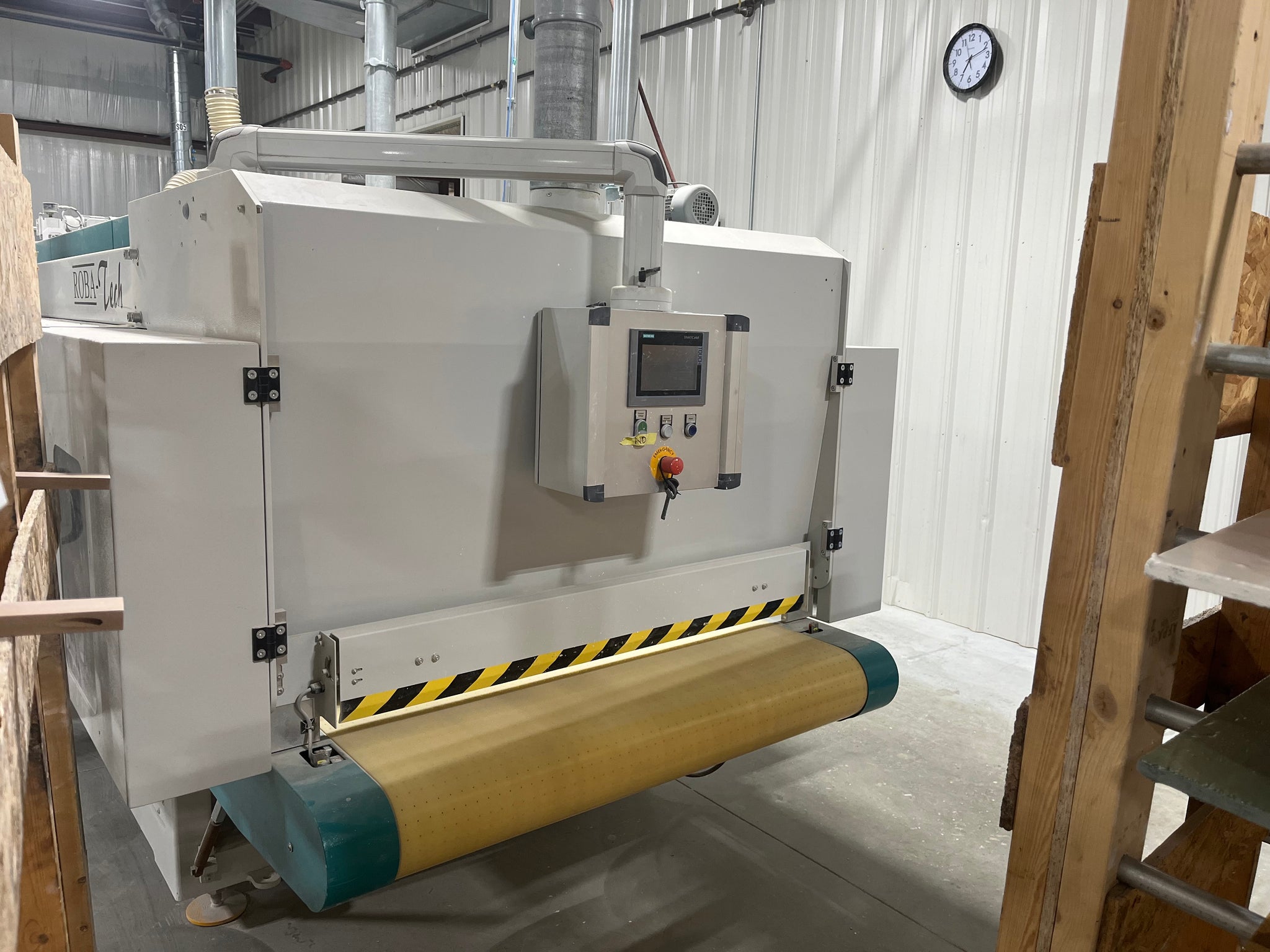 Used MB Roba Tech Rotational Brush Sanding Machine - ibid-machinery