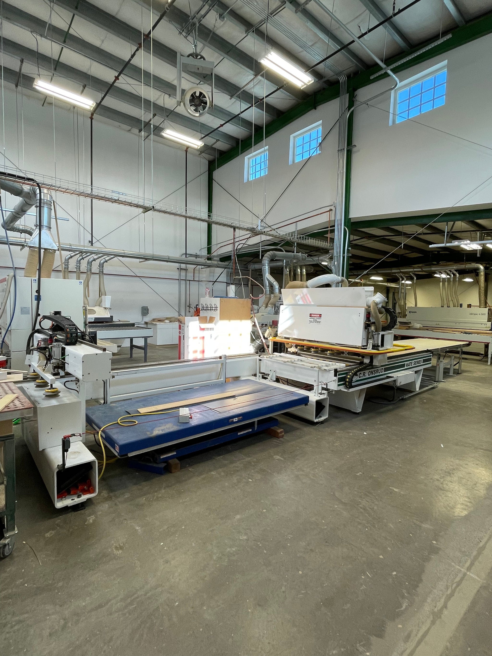 2007 CR Onsrud Mate Series 97M12D 4x8 CNC Router with Loading Unloadin - ibid-machinery