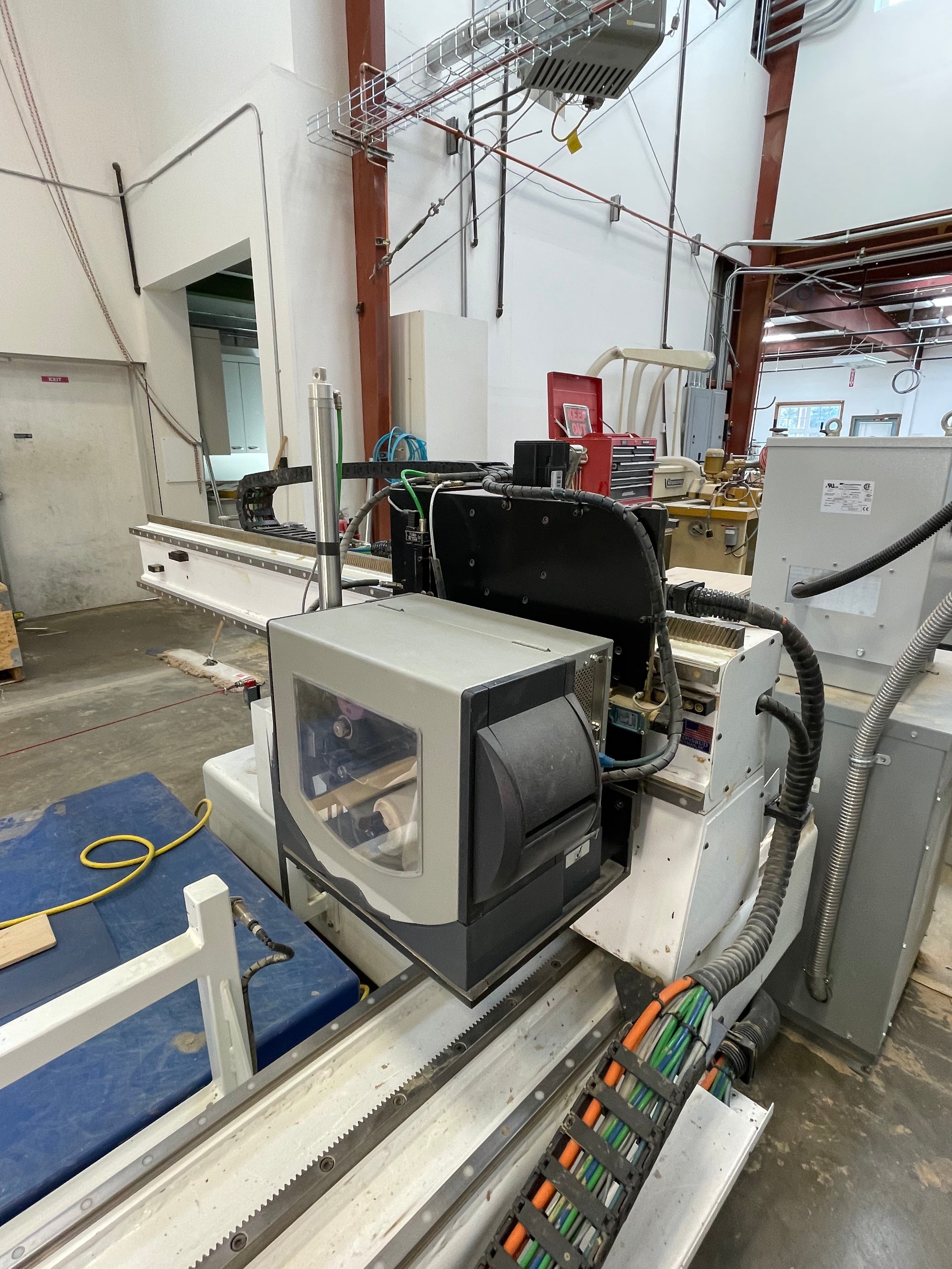 2007 CR Onsrud Mate Series 97M12D 4x8 CNC Router with Loading Unloadin - ibid-machinery