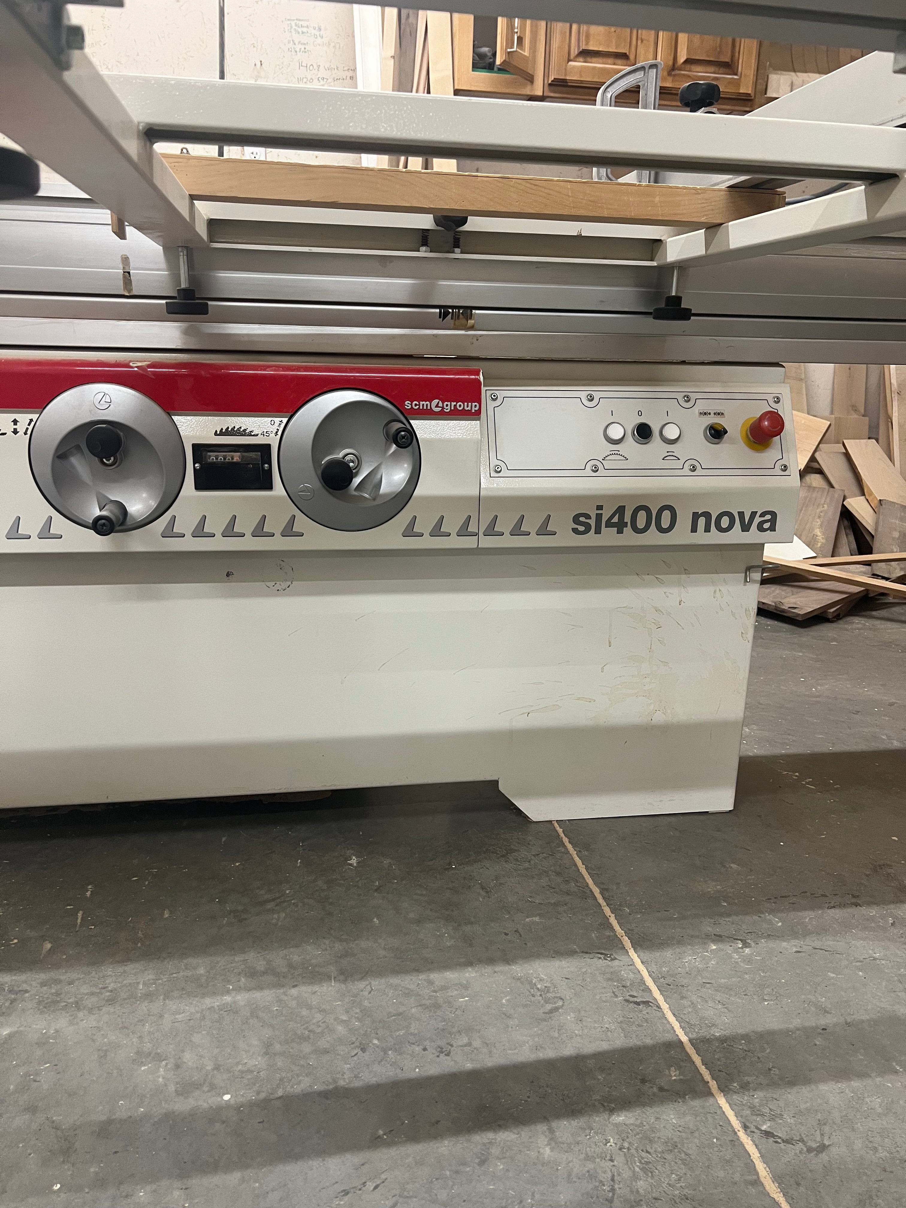 2013 SCM si400 Sliding Table Saw - ibid-machinery