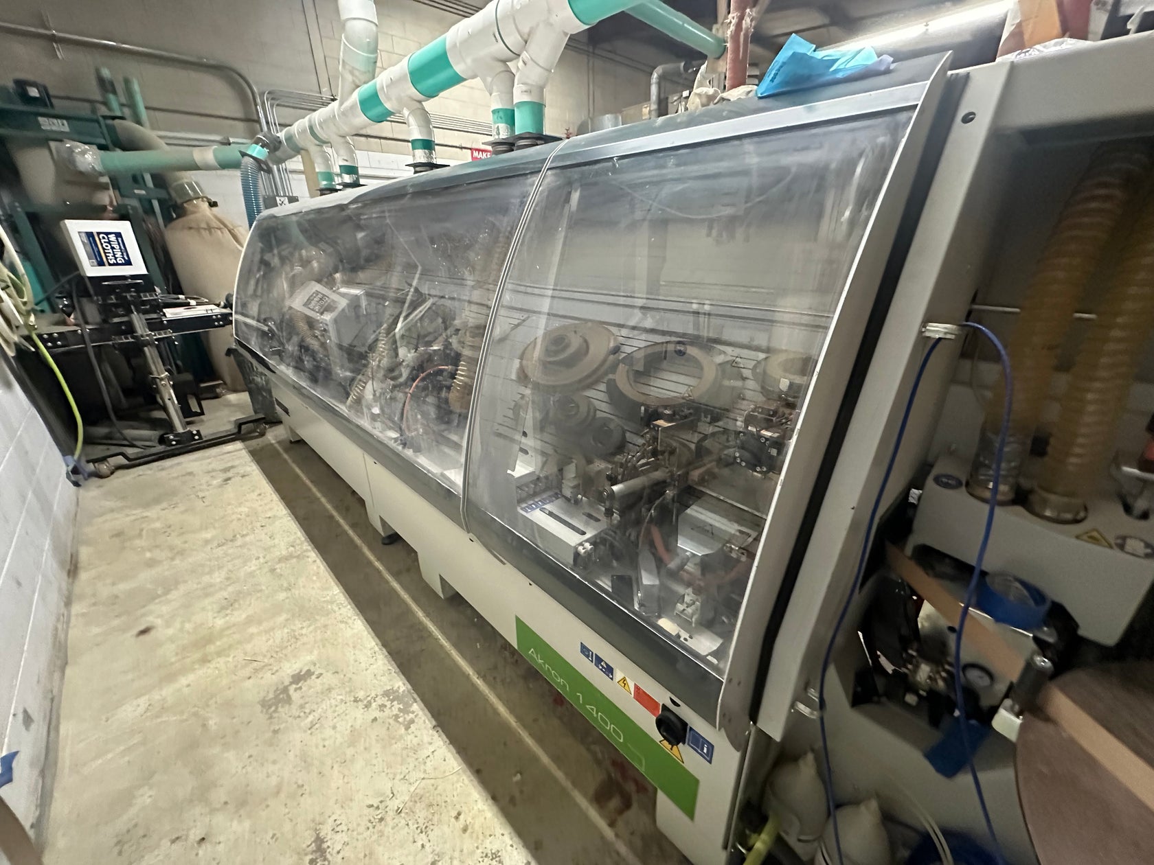 2016 Biesse Akron 1400 with Air Force System Edgebander - Minnesota ...