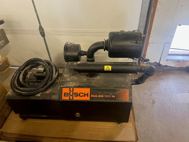 Used Busch Mink MM 1322 A V08 Dry Claw Vacuum Pump For Sale in Utah ...