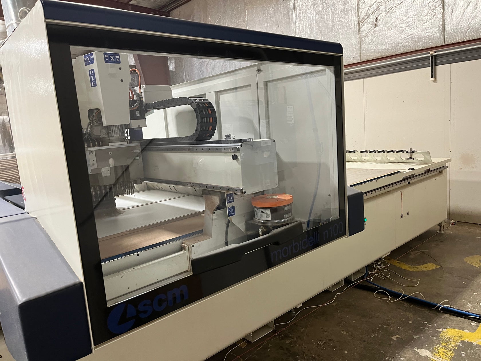 2017 SCM Morbidelli N 100 15 C CNC Router 5x12 - West Virginia - ibid ...