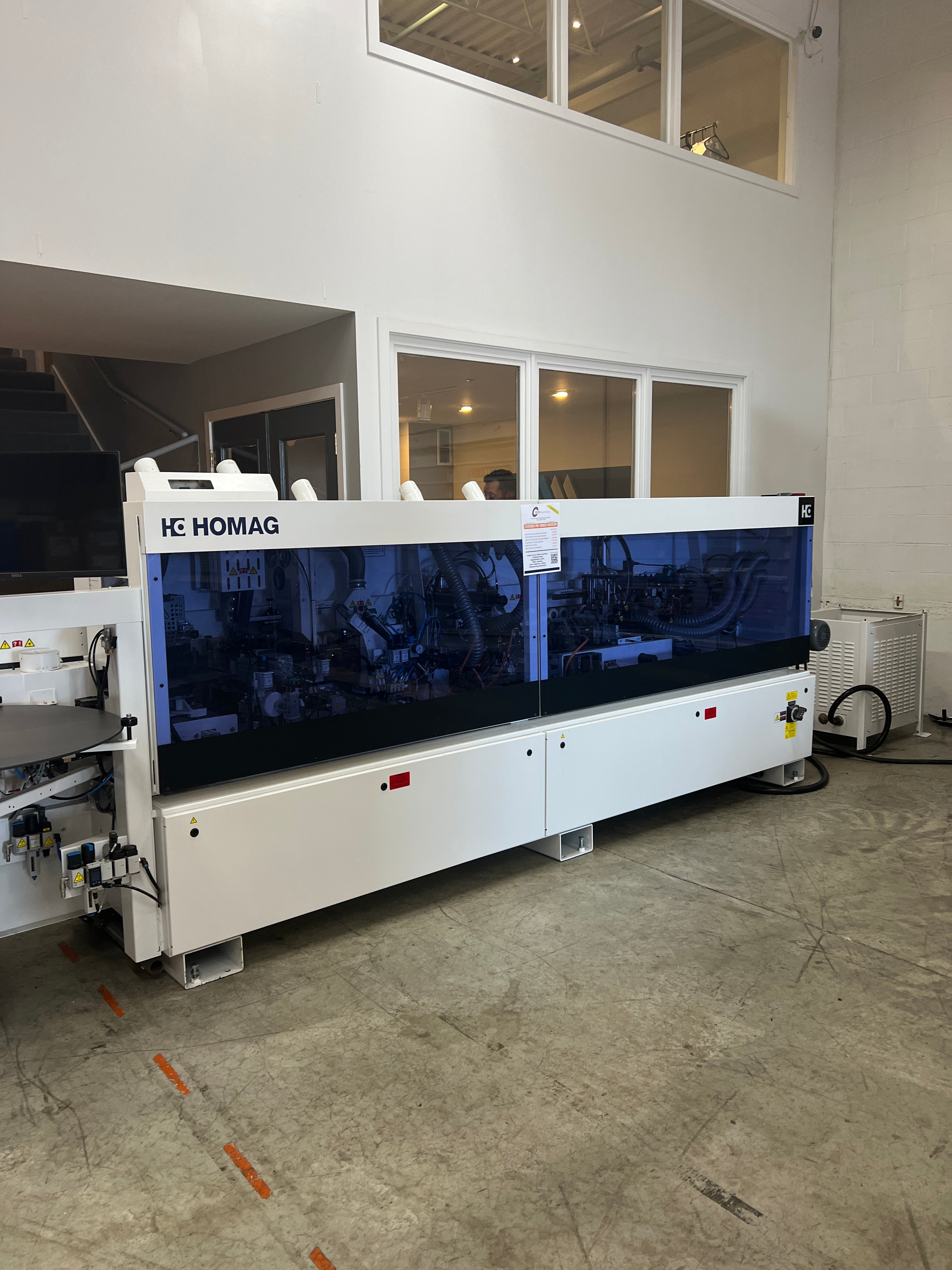 2022 Homag Edgeteq S-300 Optimat KDF 440C Edgebander with AirTec -Illi ...