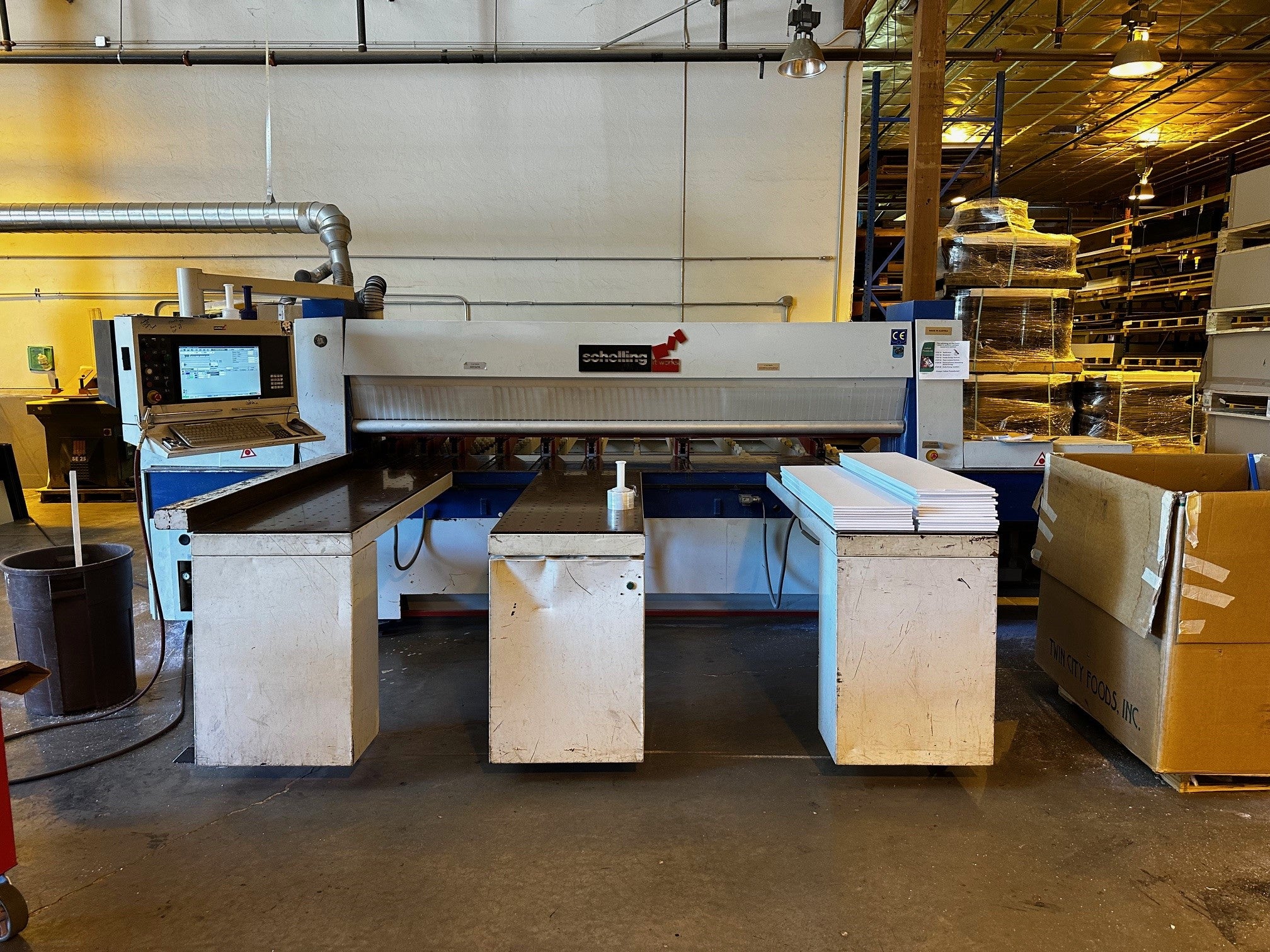 2001 Schelling FMH 300 Panel Saw & Dust Collector - Arizona - ibid ...