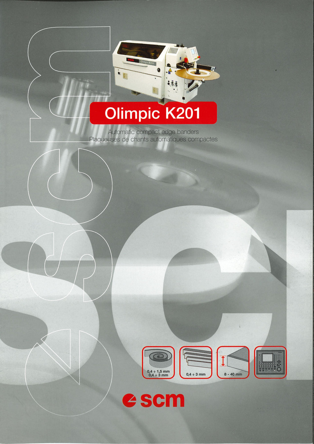 2004 SCM Olimpic K201 A Plus Edgebander- California - ibid-machinery
