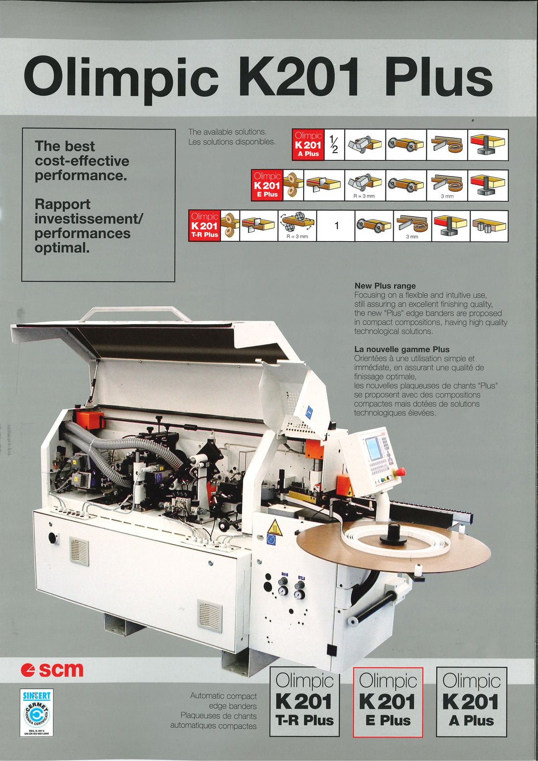 2004 SCM Olimpic K201 A Plus Edgebander- California - ibid-machinery