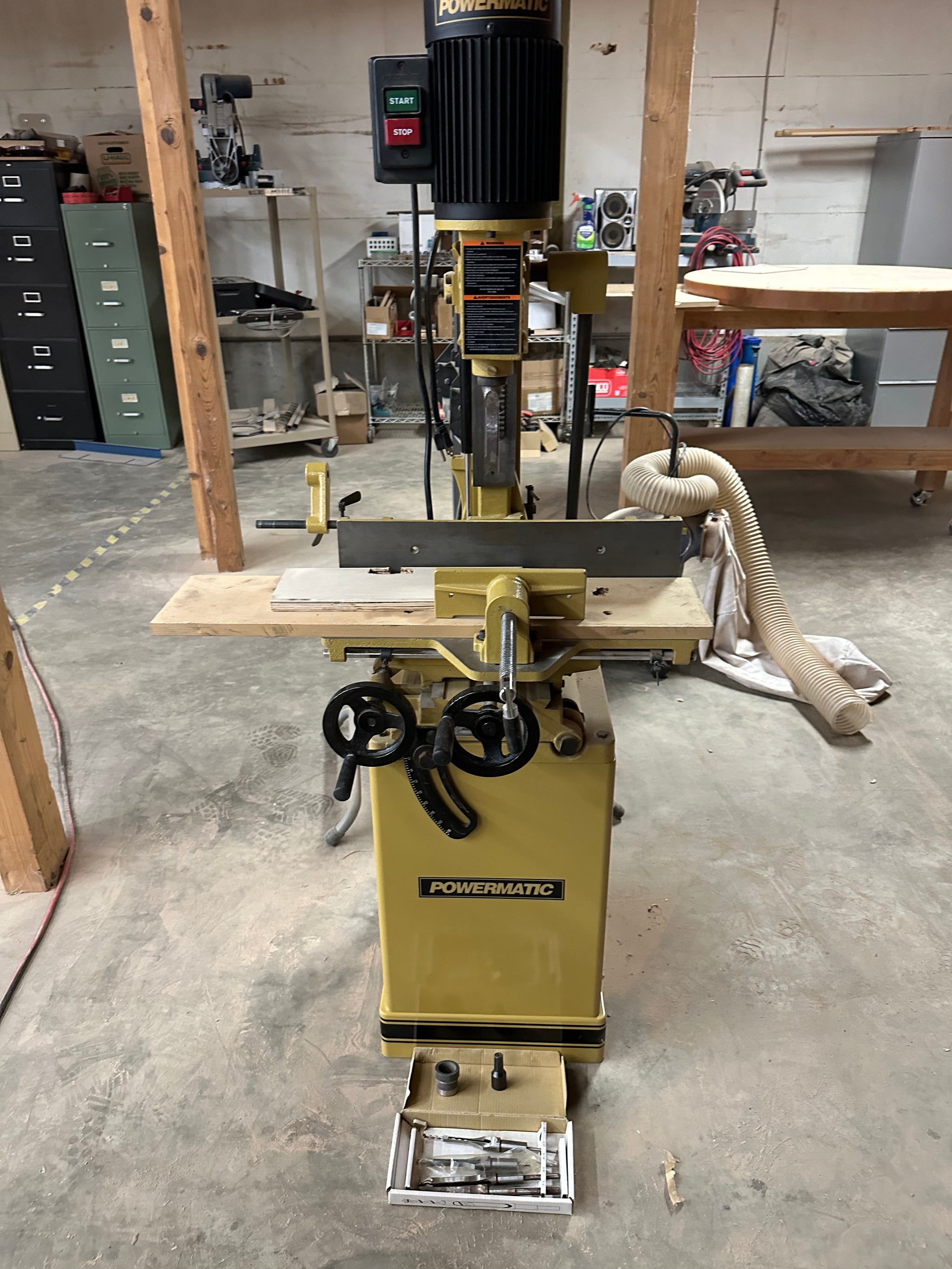 Used PowerMatic 1791264K Freestanding Mortiser - ibid-machinery