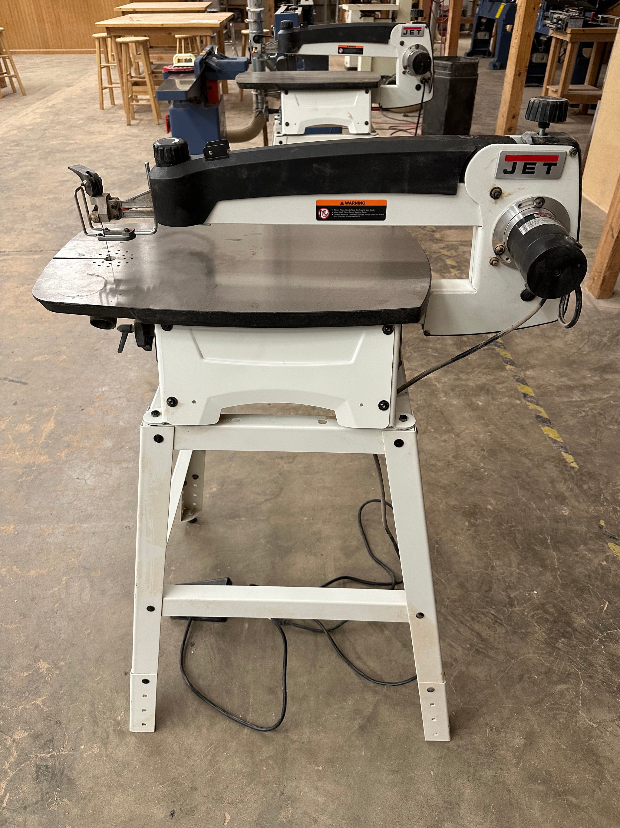 Used Jet JWSS-22B 22" Scroll Saw - ibid-machinery