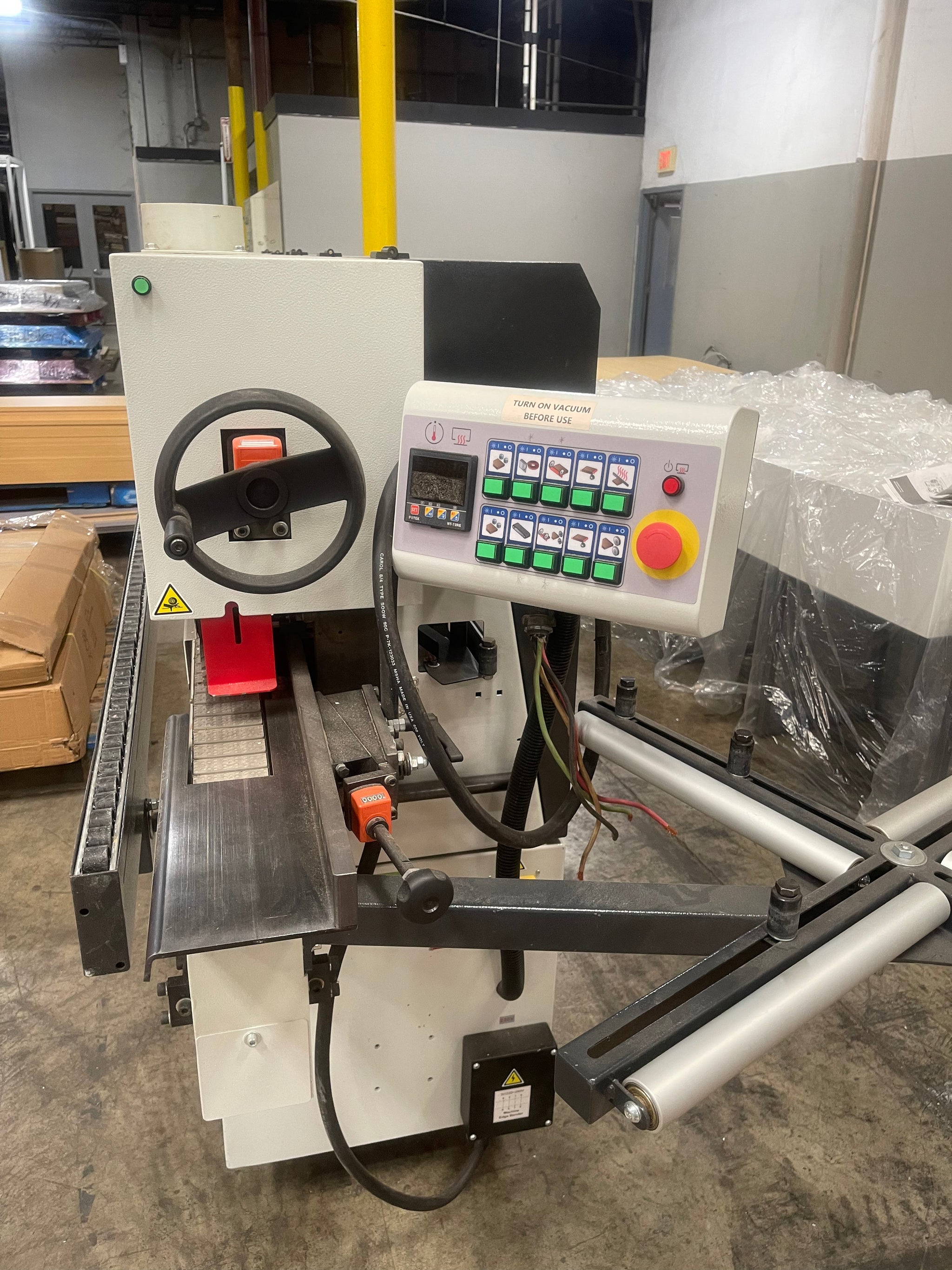 2021 Cantek MX370P Automatic Edgebander with Pre-Mill and Corner Round ...