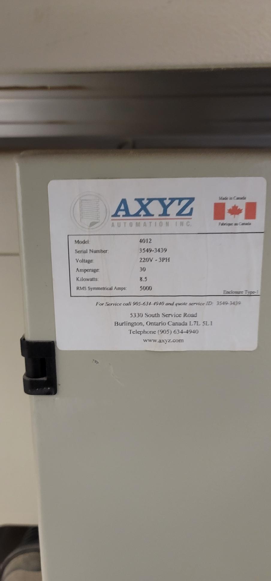 Used 2005 AXYZ 4012 ATC 5X12 CNC Router - ibid-machinery