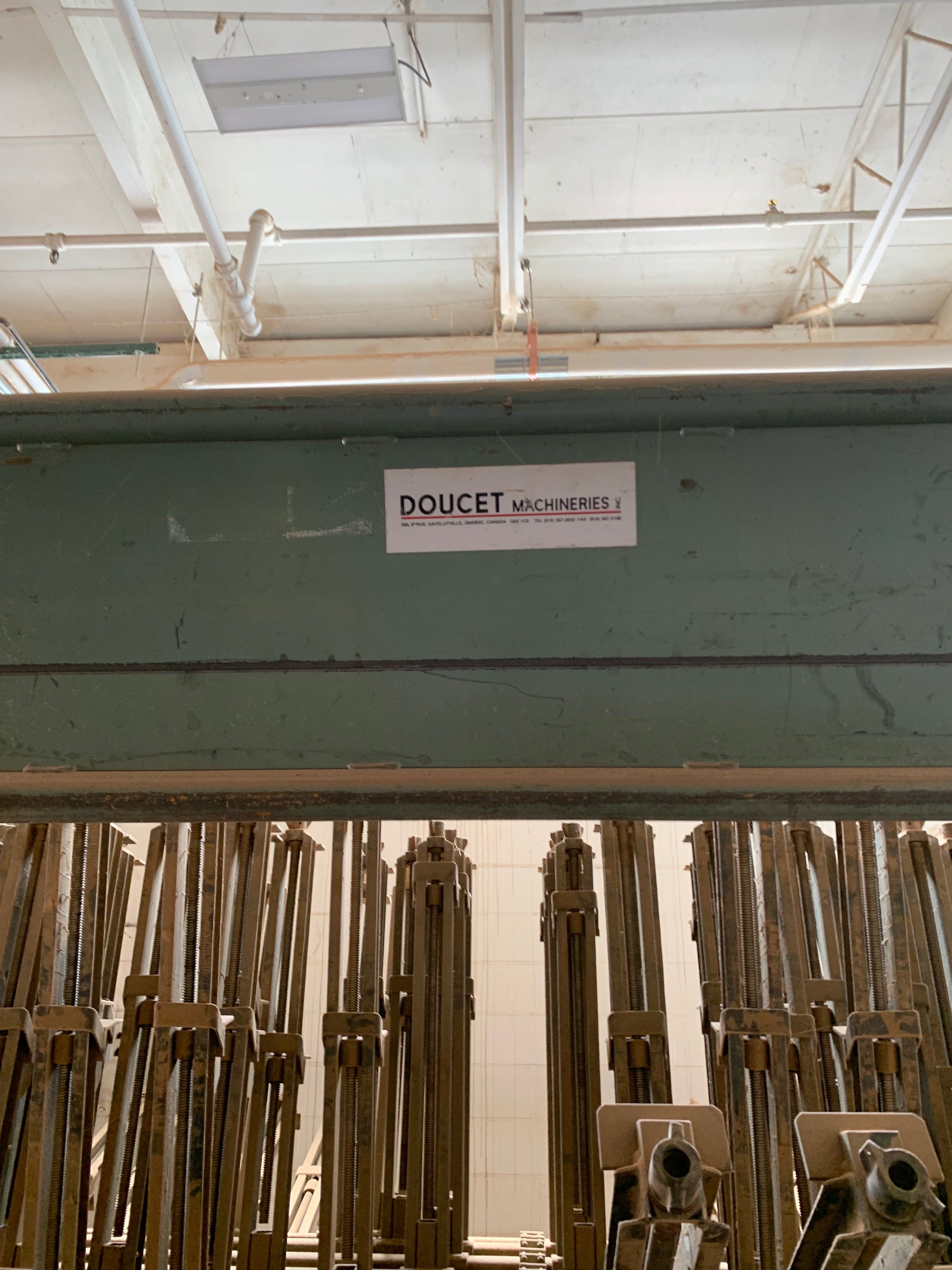 Used Doucet Clamp Carrier - ibid-machinery