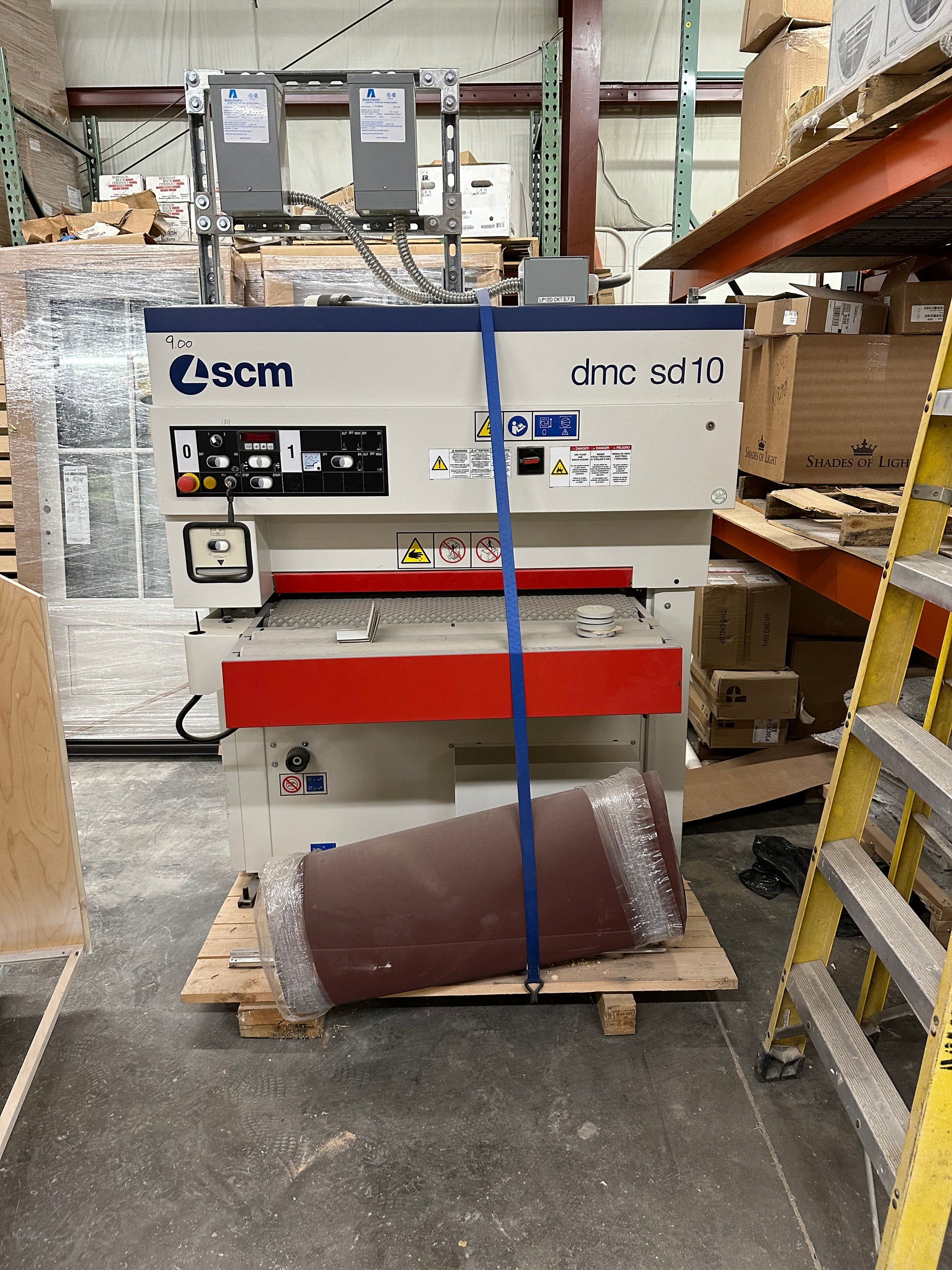 2019 SCM DMC SD10 Wide Belt Sander 37" - in Ohio - ibid-machinery