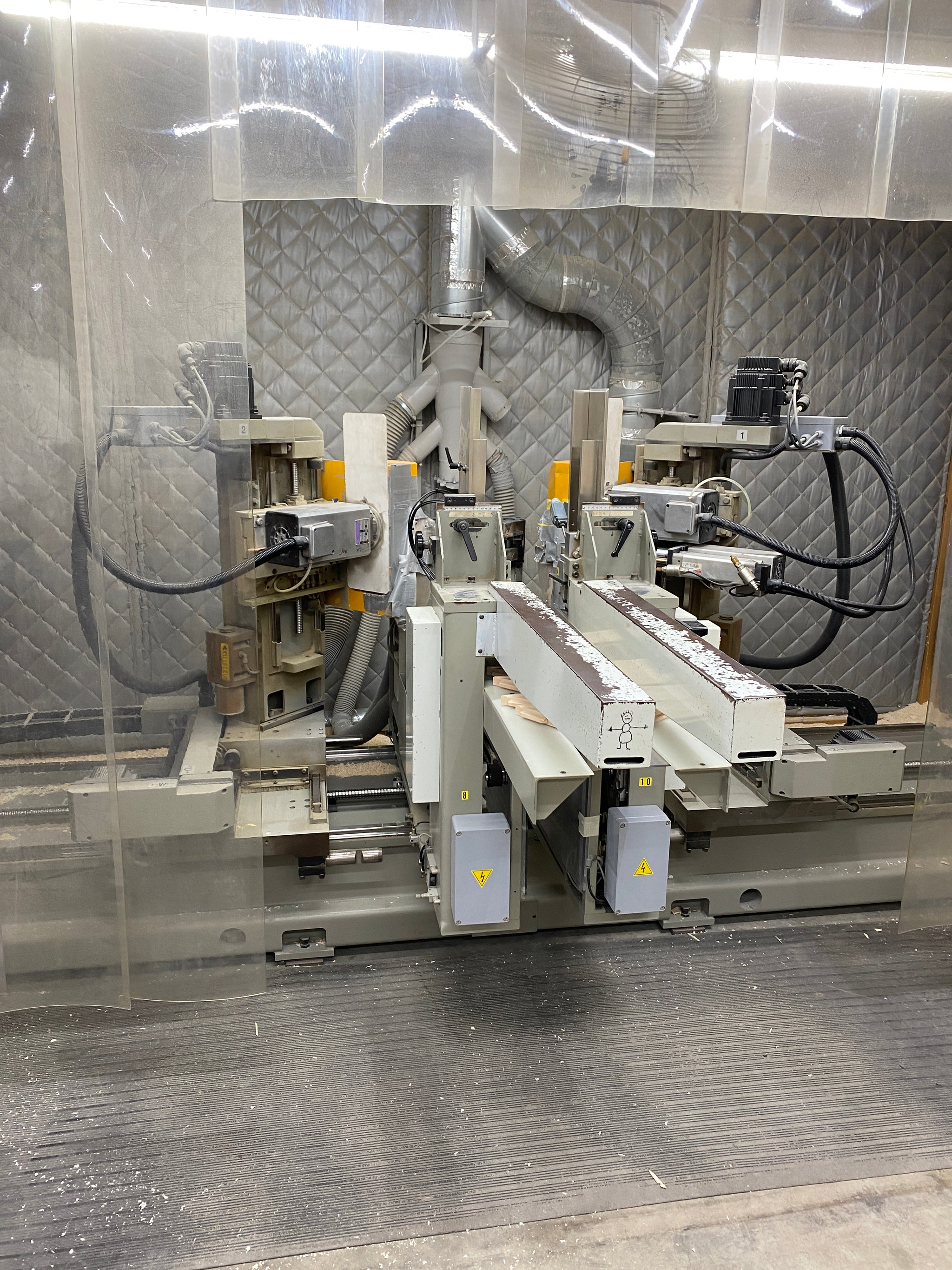 Used 2008 Balestrini Lynx/MD CNC Double End Tenoning and Mortising ...