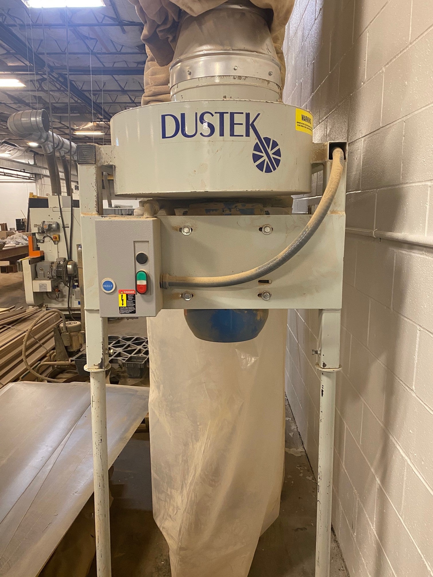 DUSTEK MODEL C1000 DUST COLLECTOR - ibid-machinery