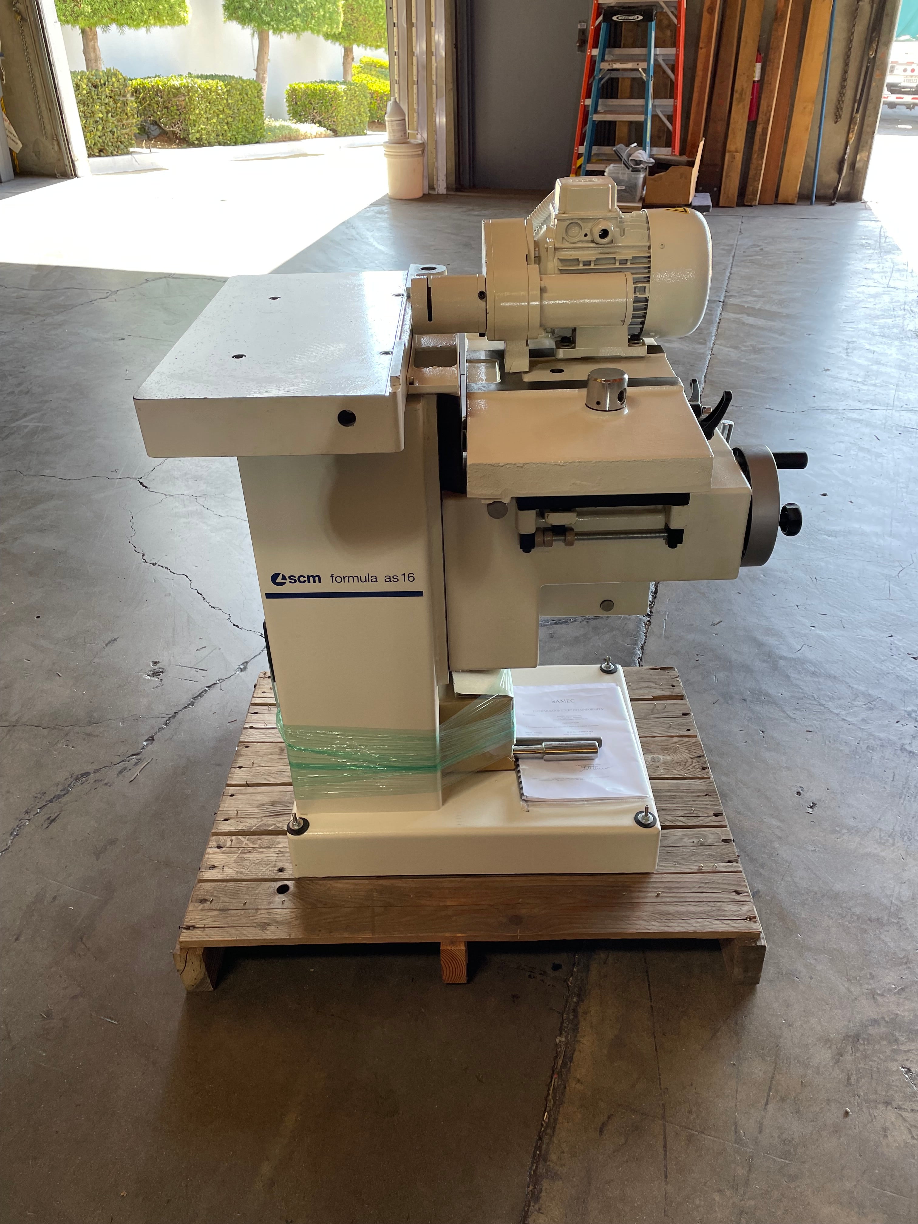 SCM A-16 Horizontal Mortiser - ibid-machinery