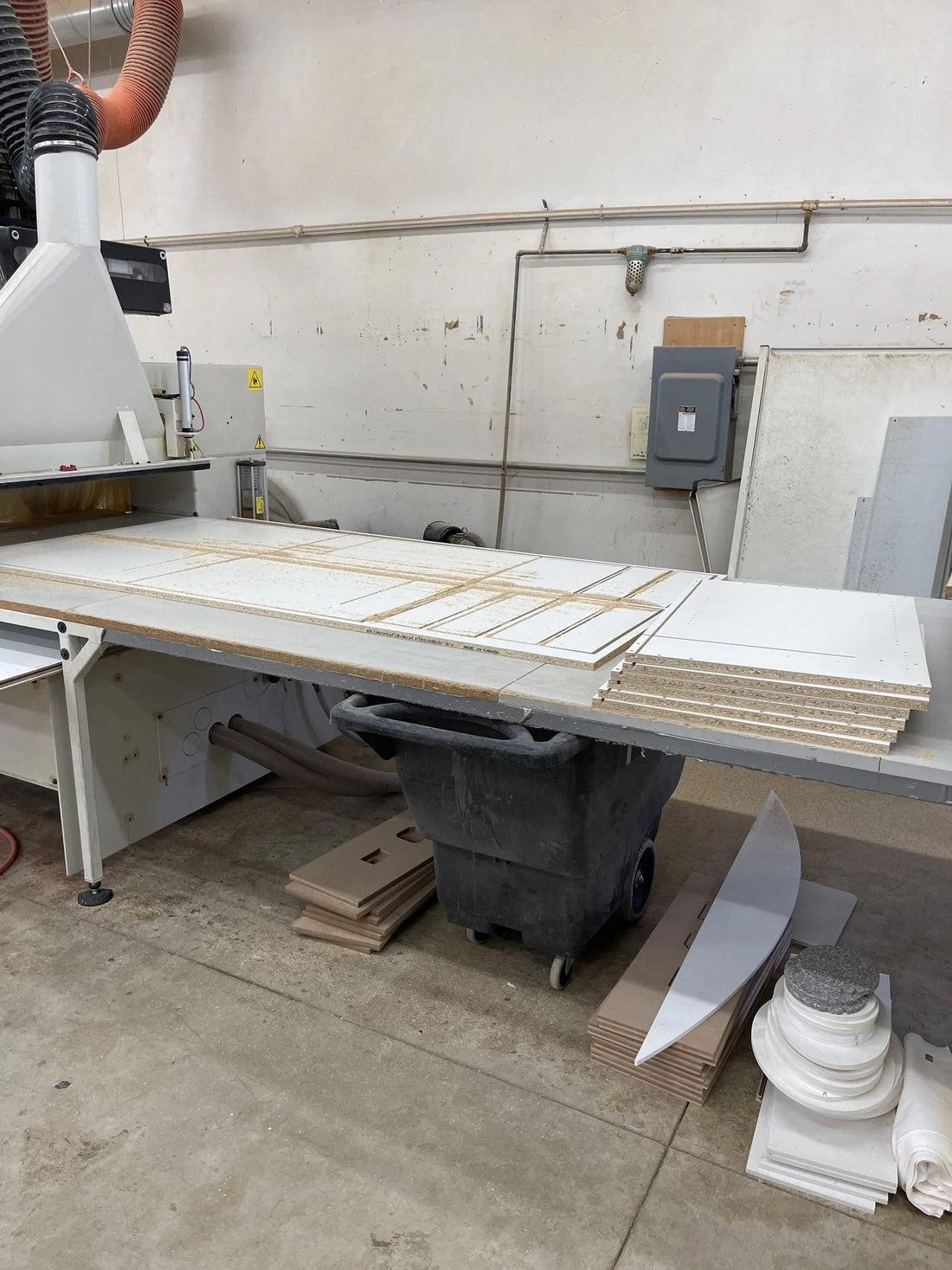 2004 Morbidelli Author 636 Top Flat Table Router with Offloading Syste ...