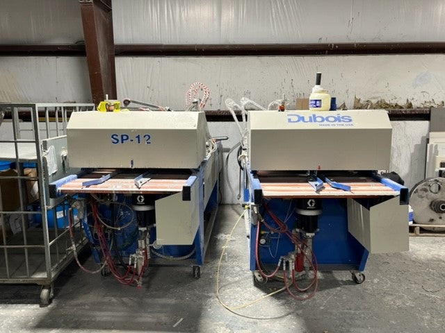 Dubois SP-12 linear moulding sprayers $14,500-$16,800 - ibid-machinery