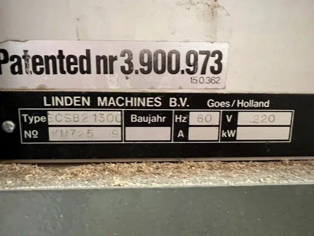 SandingMaster SCSB 2-1300 Wide Belt Sander, 2-HEAD 51″ - ibid-machinery