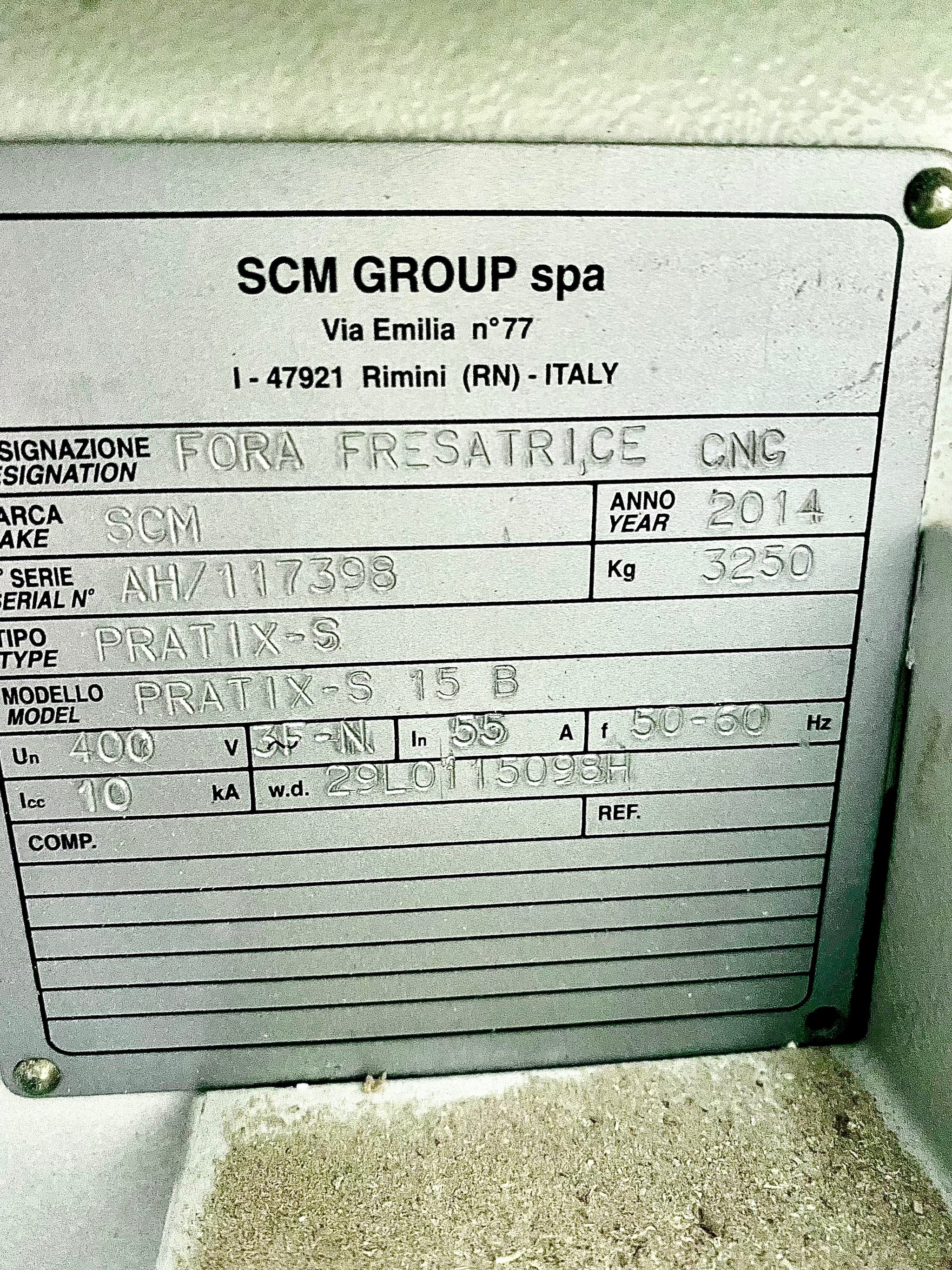 Used 2014 SCM Pratix -S Flat Table Router - ibid-machinery